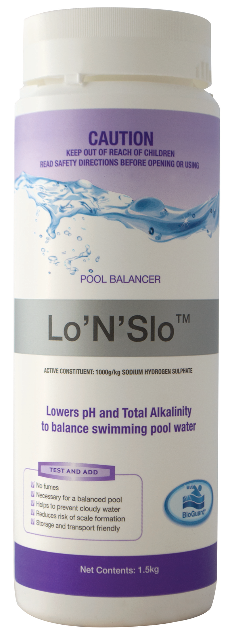 Lo 'N' Slo 1.5kg - pH decrease – Southern Spas & Pools