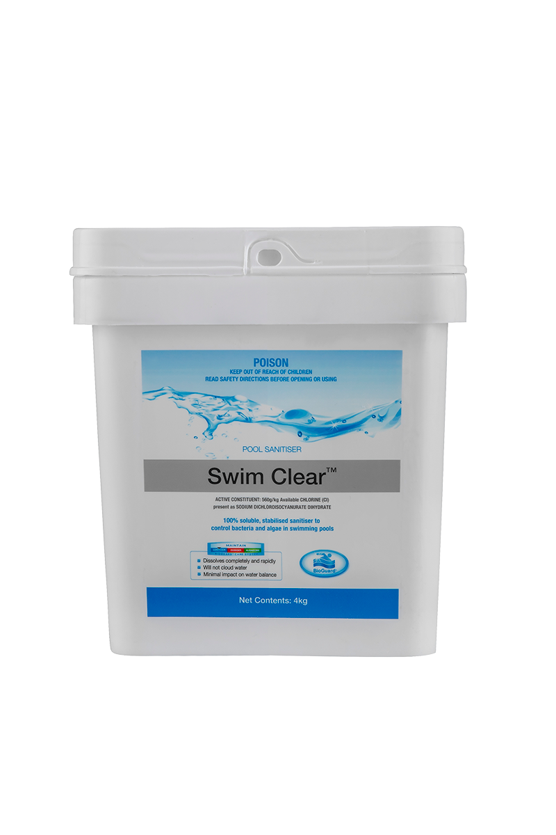 Swim Clear 4kg - Chlorine – Southern Spas & Pools